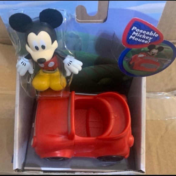 Disney | Toys | New Disney Junior Mickey On The Move Vehicle Poseable ...